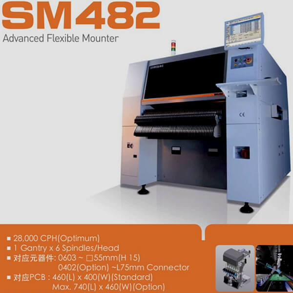 Samsung SM482 Pick and Place Machine