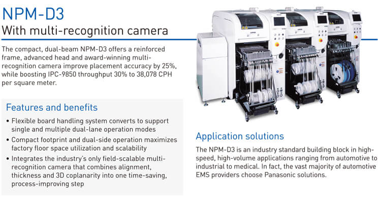 Panasonic NPM-D3 SMT Machine